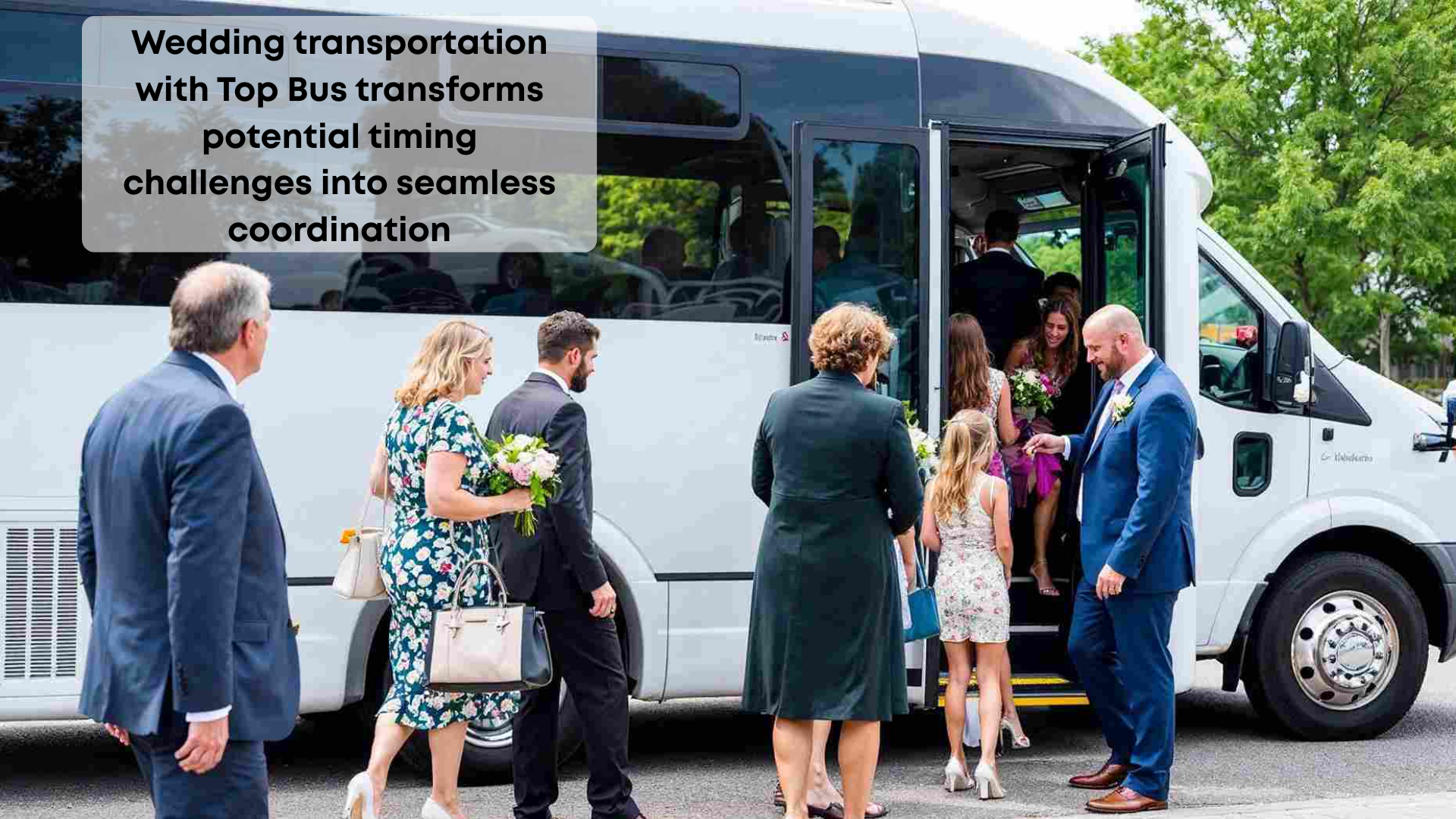 Wedding Transportation: Top Bus Keeps You On Time